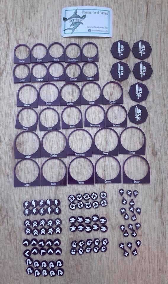 HHG – KILL TEAM SET (MARKERS OBJECTIVES AND TOKENS) | Hammerhead games